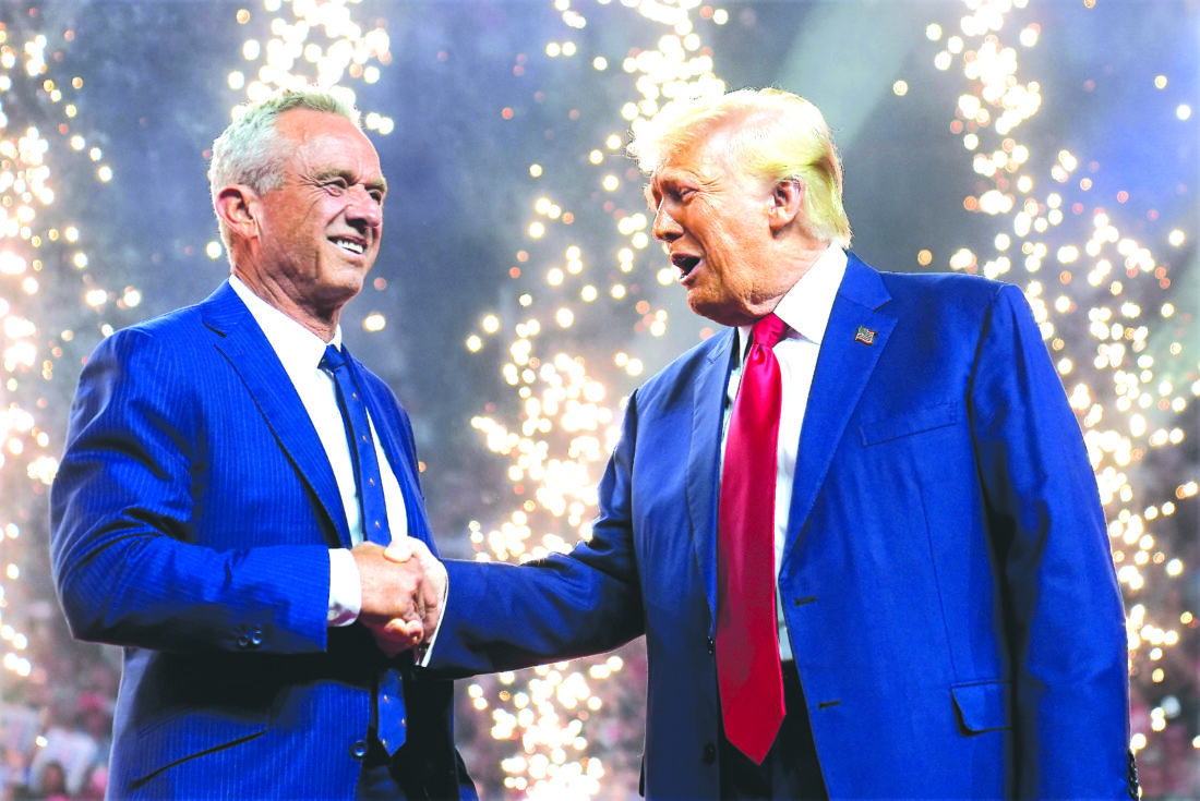 RFK Jr. suspends his presidential bid and backs Trump before appearing ...